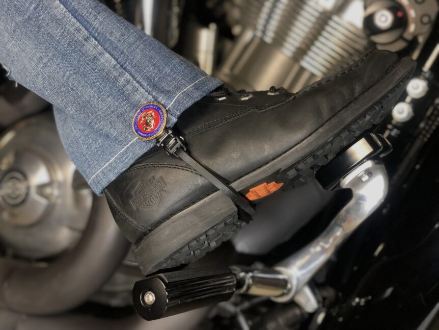 Marine Corps Boot Straps Set - Biker Boot Straps